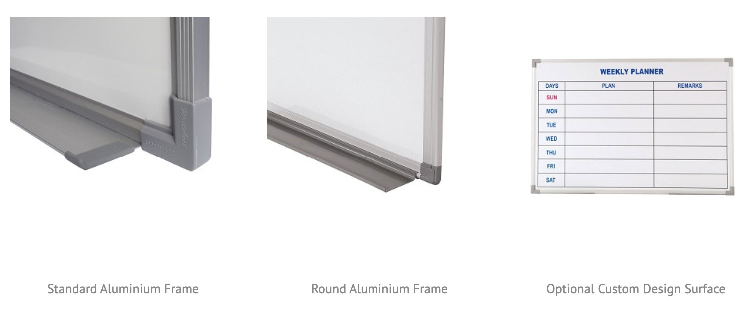 Chalkboard - Aluminium-Frame - IDEES Office System