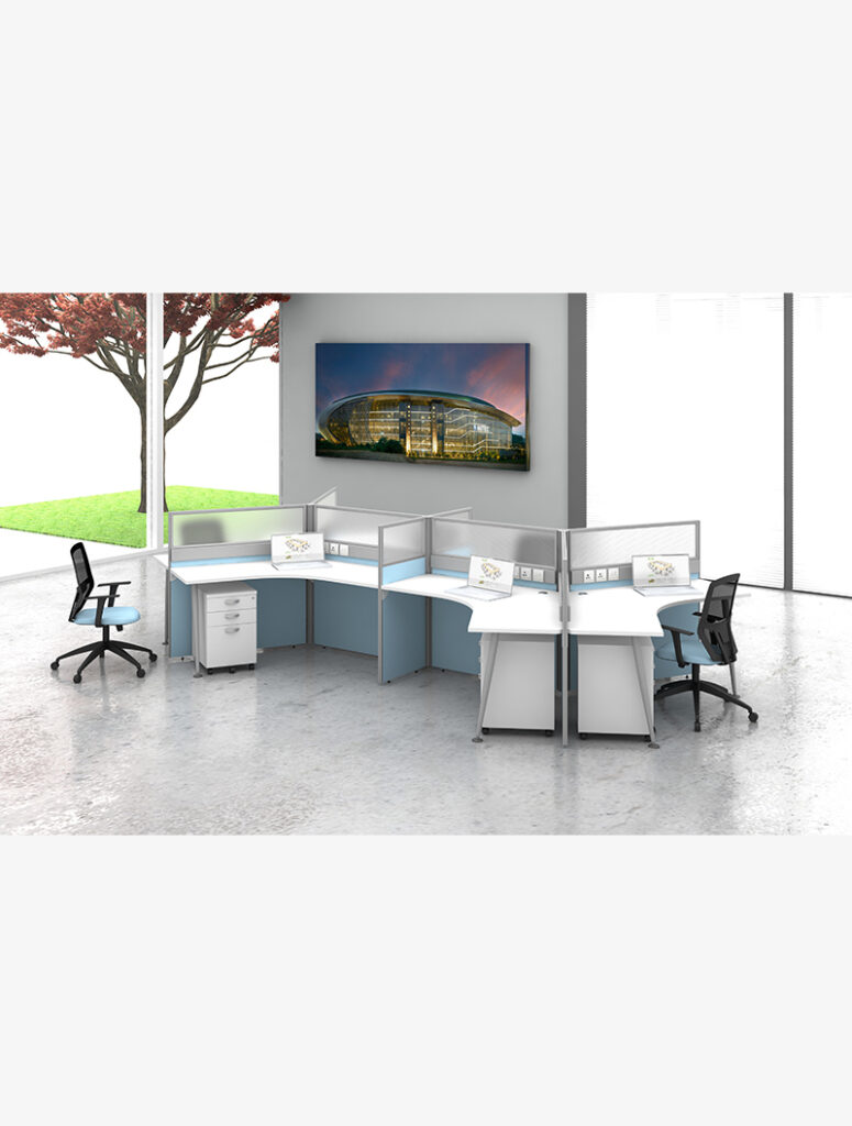 Workstation Cluster of 6 - IDEES Office System