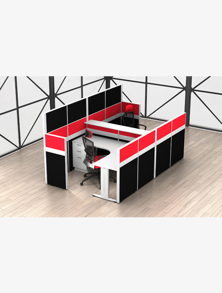 Workstation Cluster of 2 - IDEES Office System