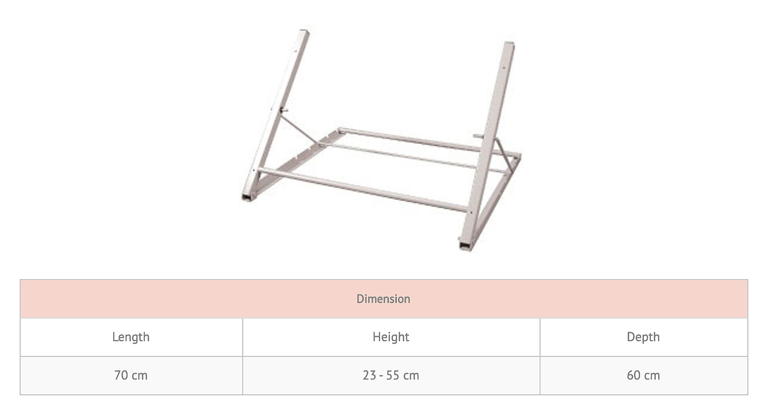 Table Top Drafting Rack - IDEES Office System
