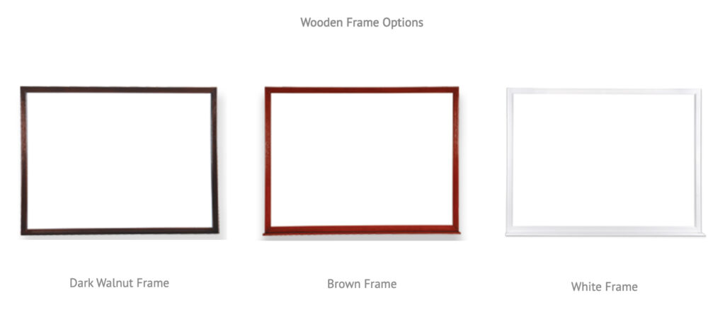 Whiteboard – Wooden Frame - IDEES Office System